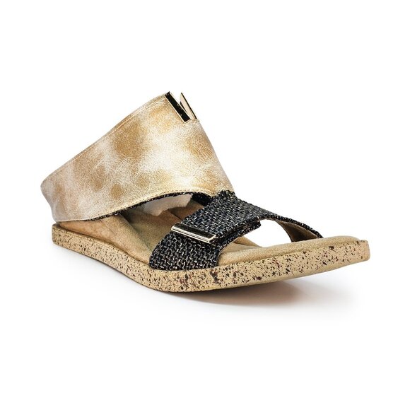Modzori | Shoes | Kleo Black Flips To Pearl Gold Modzori Reversible ...